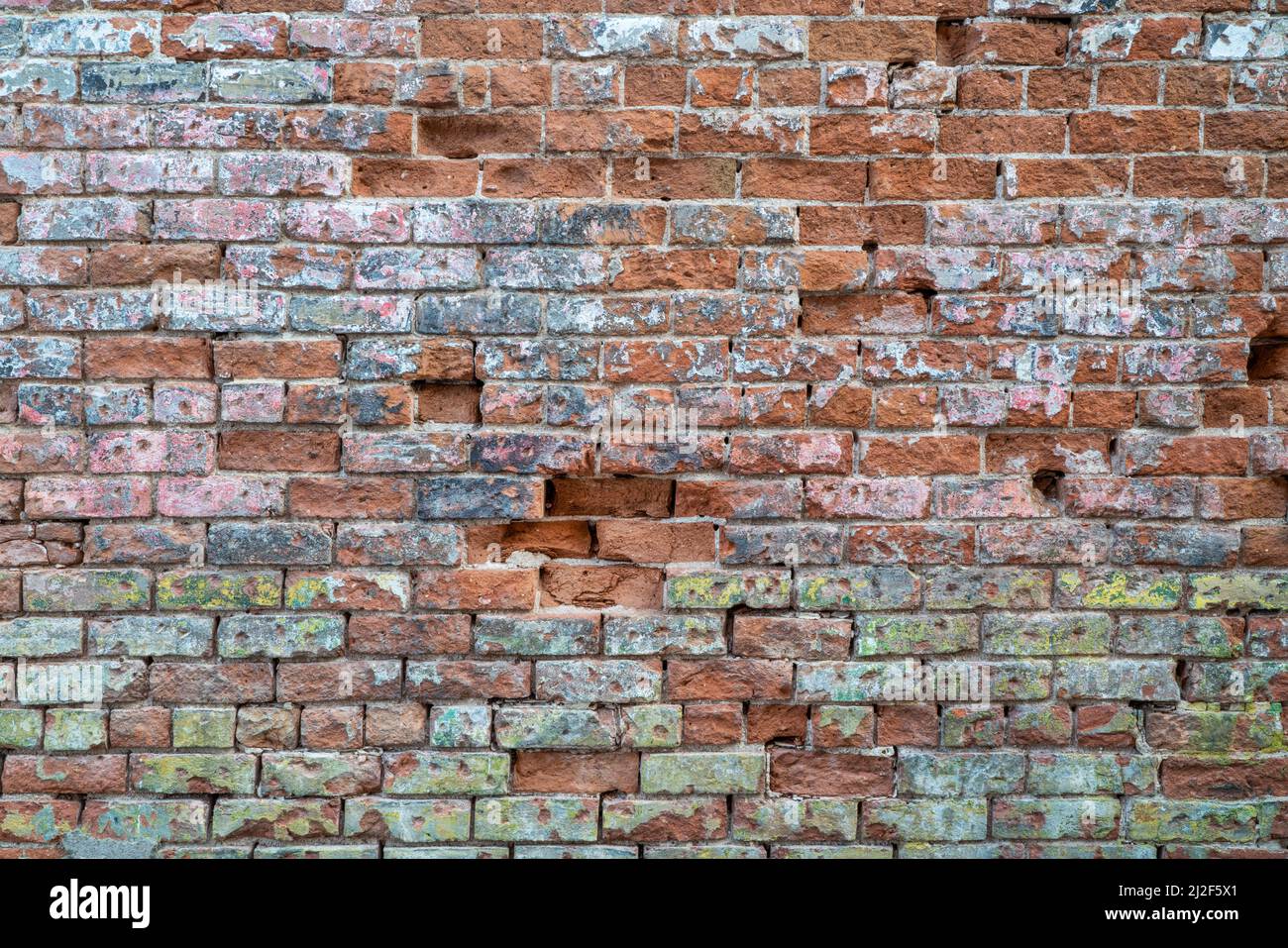 Industrial Brick Building Texture