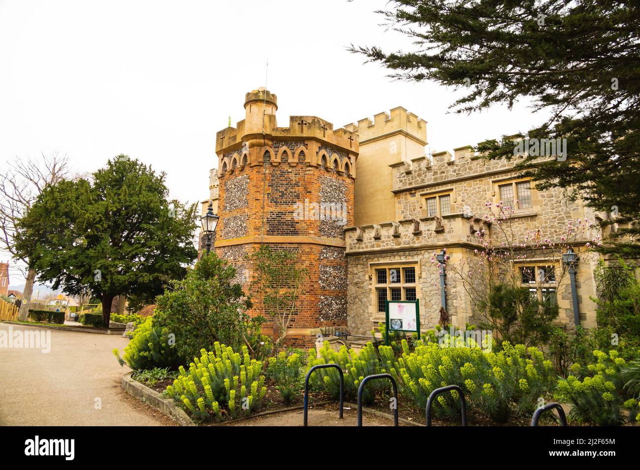Whitstable castle and gardens, Kent England Stock Photo - Alamy