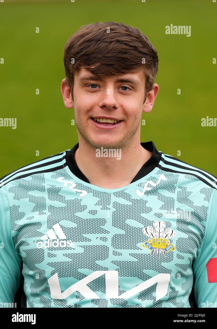 Surrey's Jamie Smith during a photocall at the Kia Oval, London ...