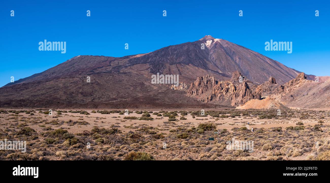 Teide National Park Tenerife with Volcano Stock Photo - Alamy