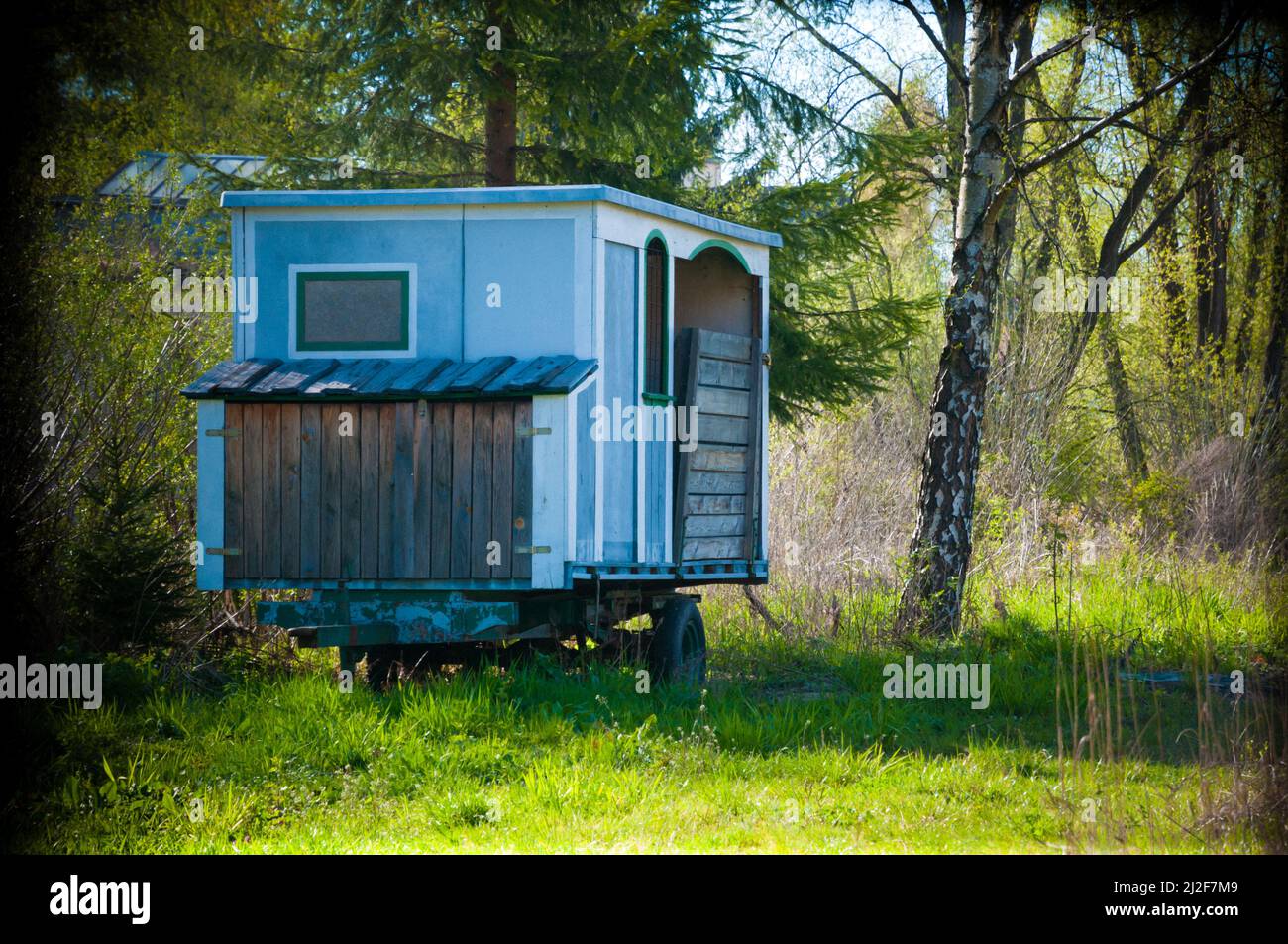 Shepherd caravan hi-res stock photography and images - Alamy