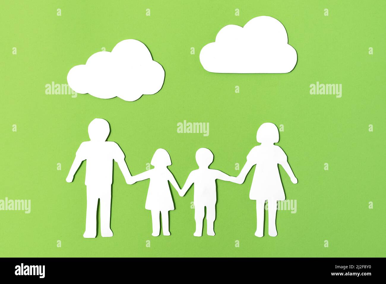 Cut Out Family Paper High Resolution Stock Photography and Images - Alamy
