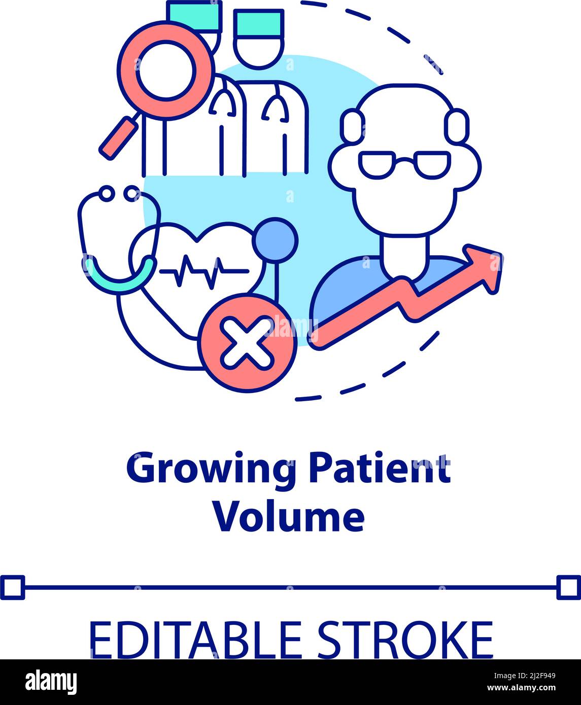 Volume growth Stock Vector Images - Alamy