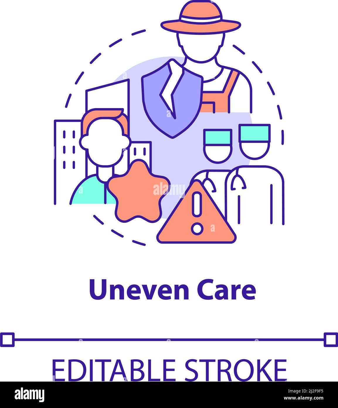 Uneven outline hi-res stock photography and images - Alamy
