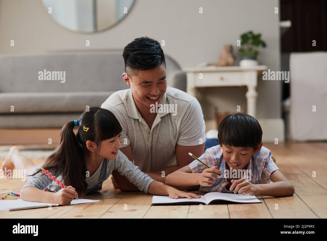 Young chinese father daughter on hi-res stock photography and images ...