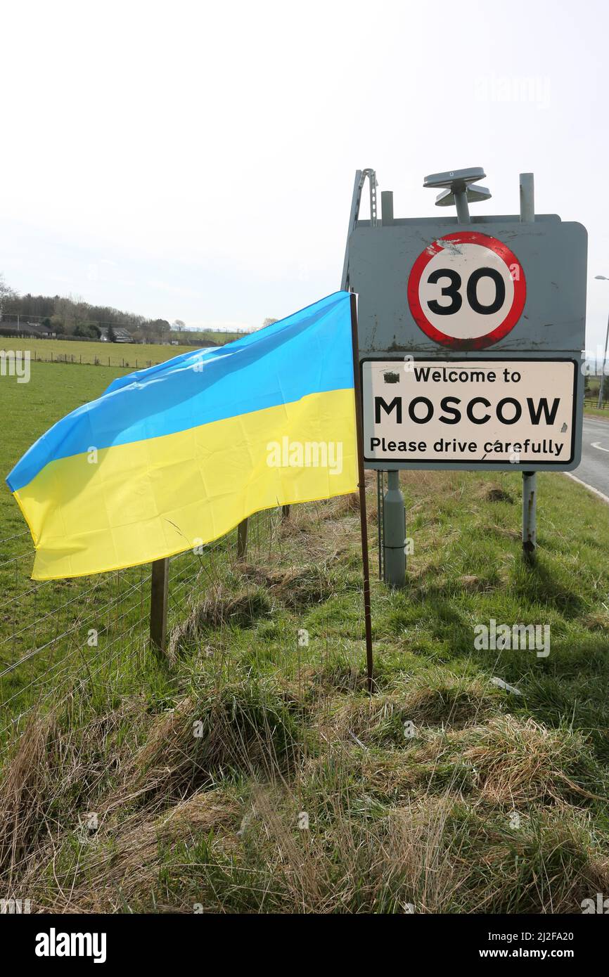 Scotland russia flag hi-res stock photography and images - Alamy