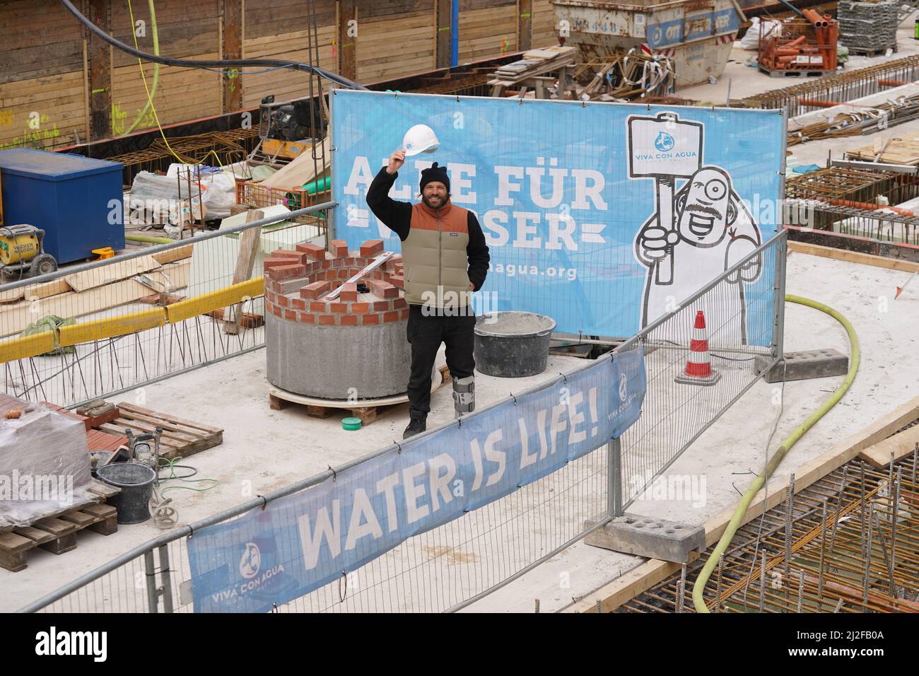Hamburg, Germany. 01st Apr, 2022. Benjamin Adrion, founder of the non ...