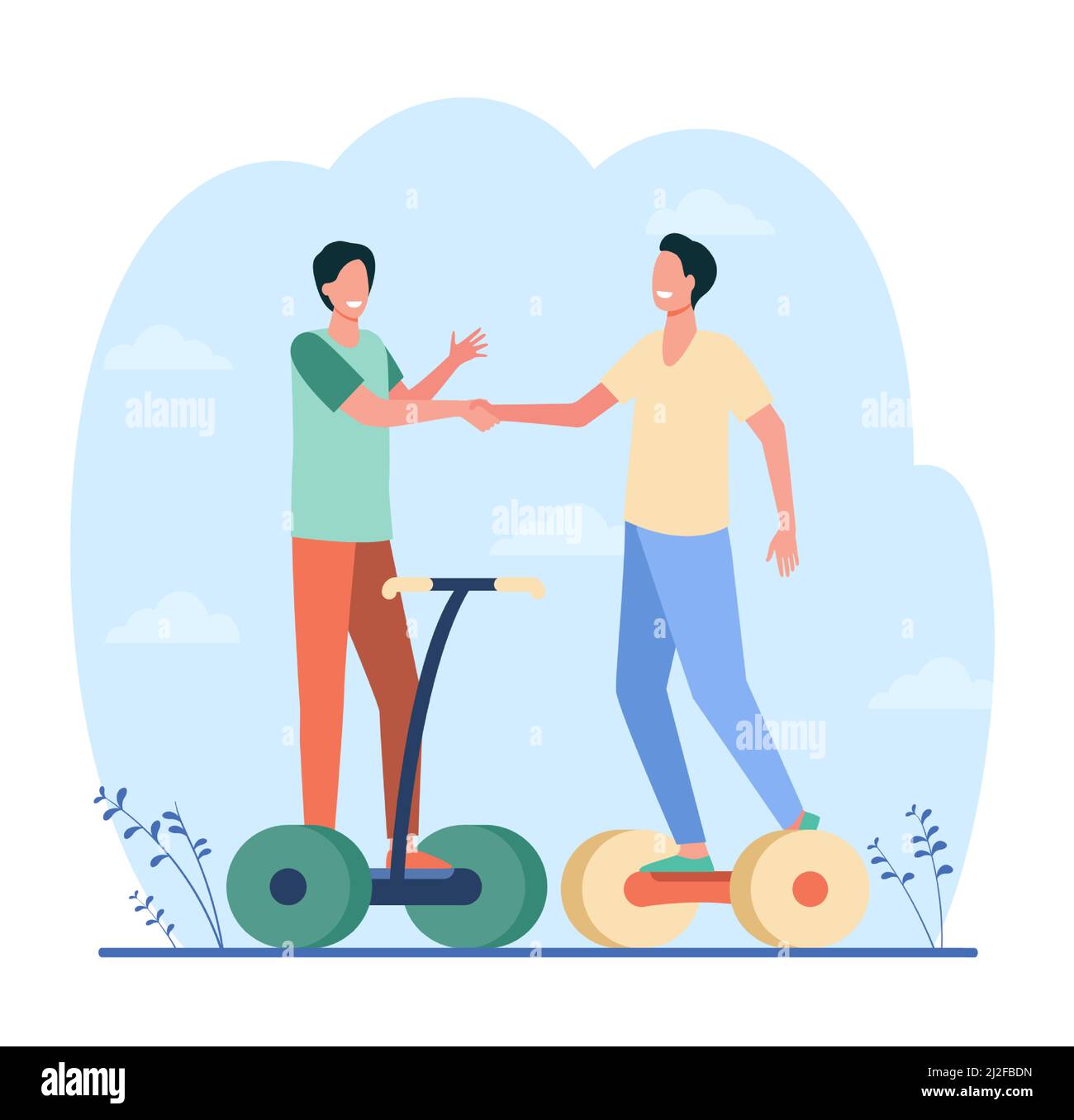 Hoverboard vector vectors hi-res stock photography and images - Alamy