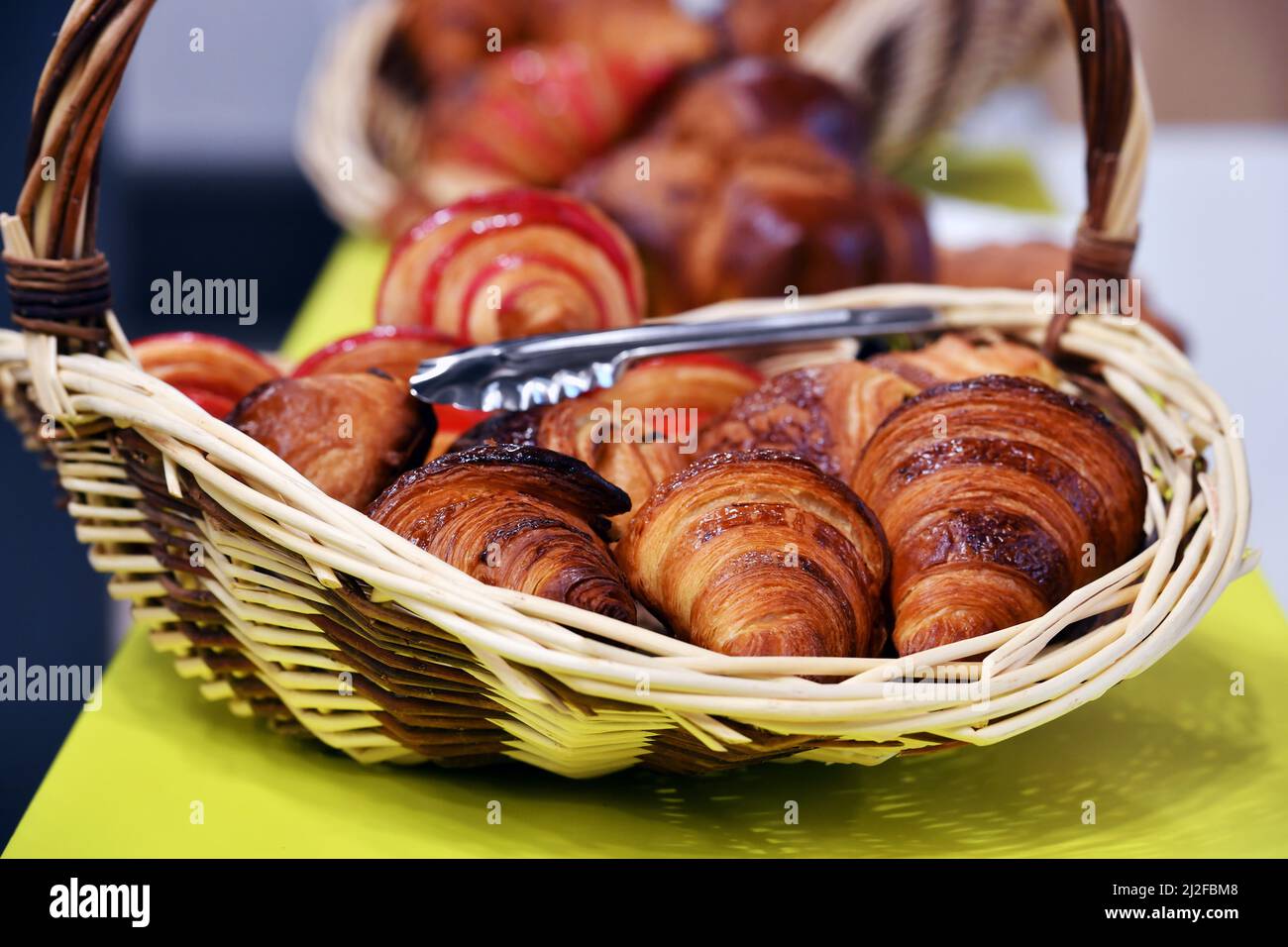 Real French Croissants - Paris - France Stock Photo - Alamy