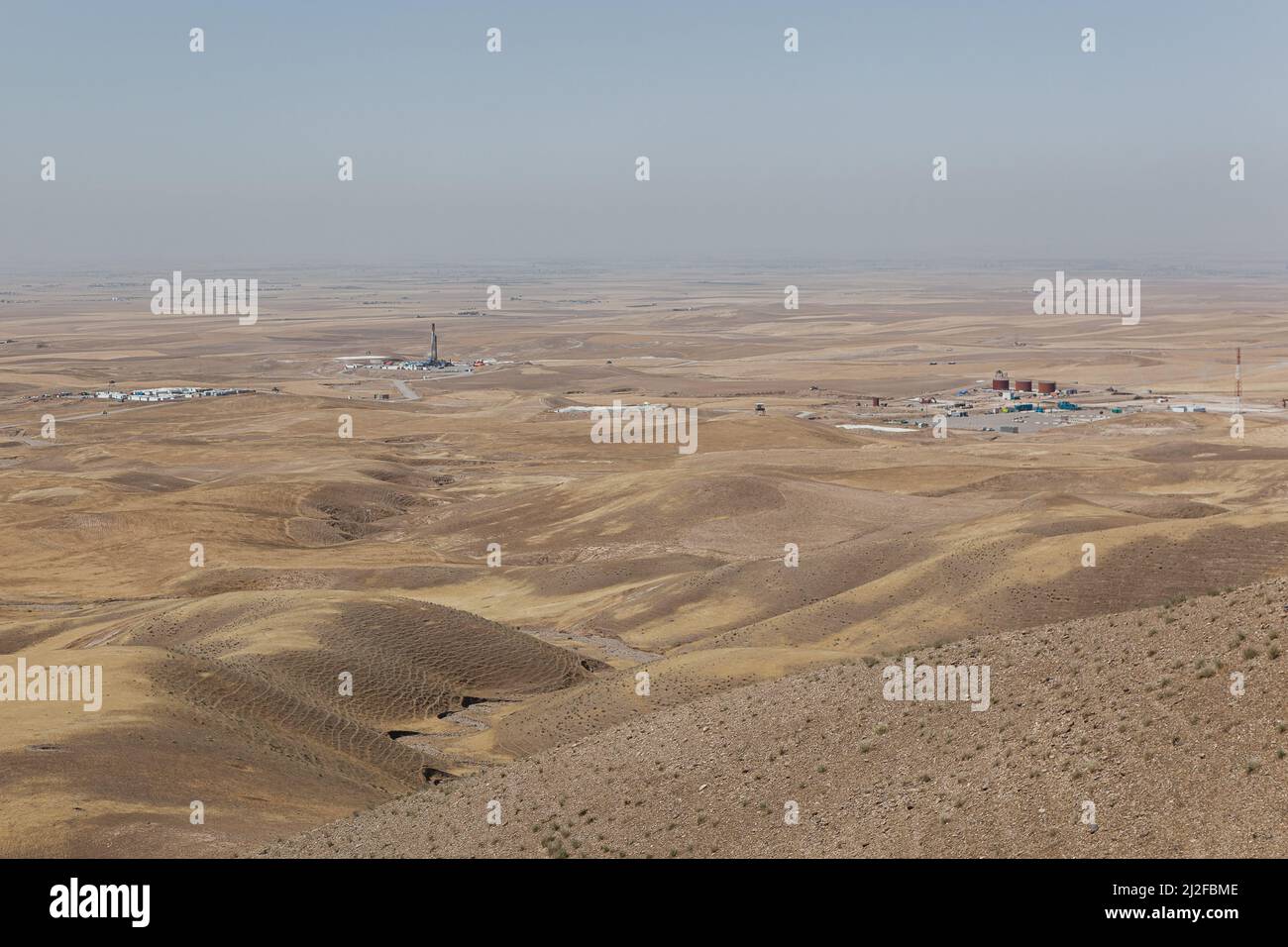 Oil & gas operations, Iraq Stock Photo - Alamy
