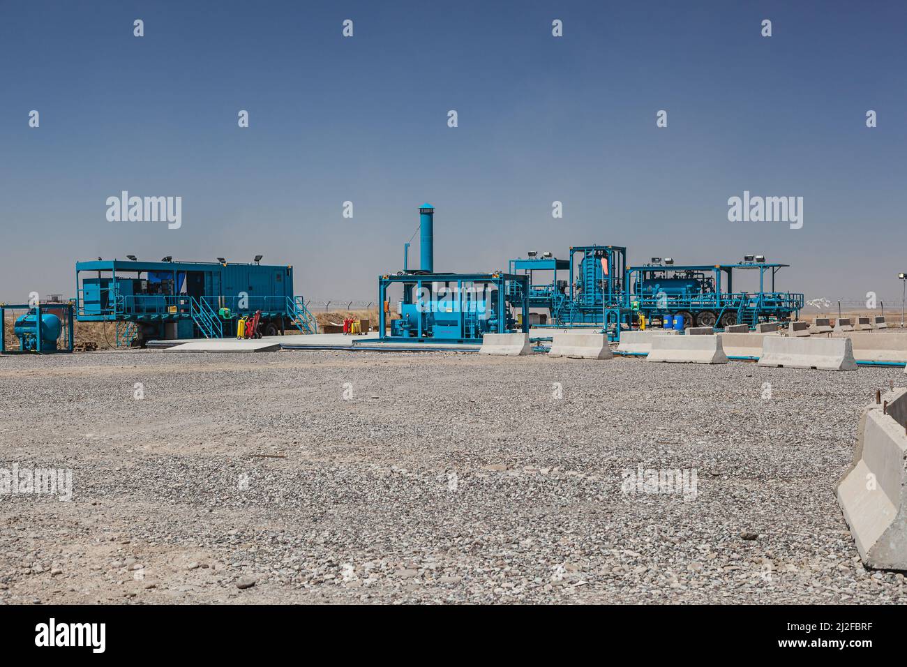 Oil & gas operations, Iraq Stock Photo - Alamy