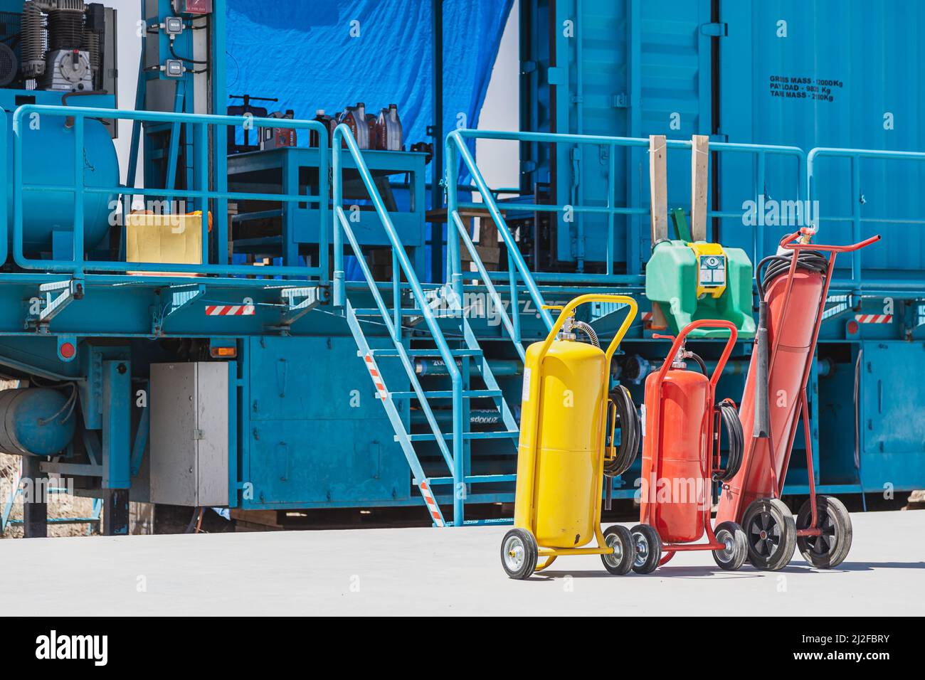 Oil & gas operations, Iraq Stock Photo - Alamy