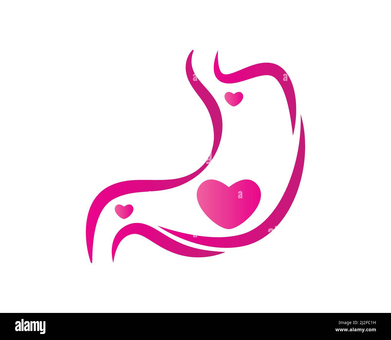 Healthy Stomach and Digestion Flow Vector Stock Vector Image & Art - Alamy