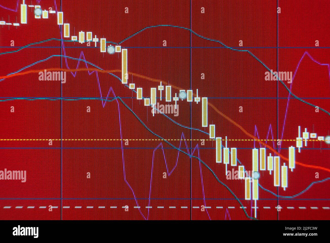 Red charts hi-res stock photography and images - Alamy