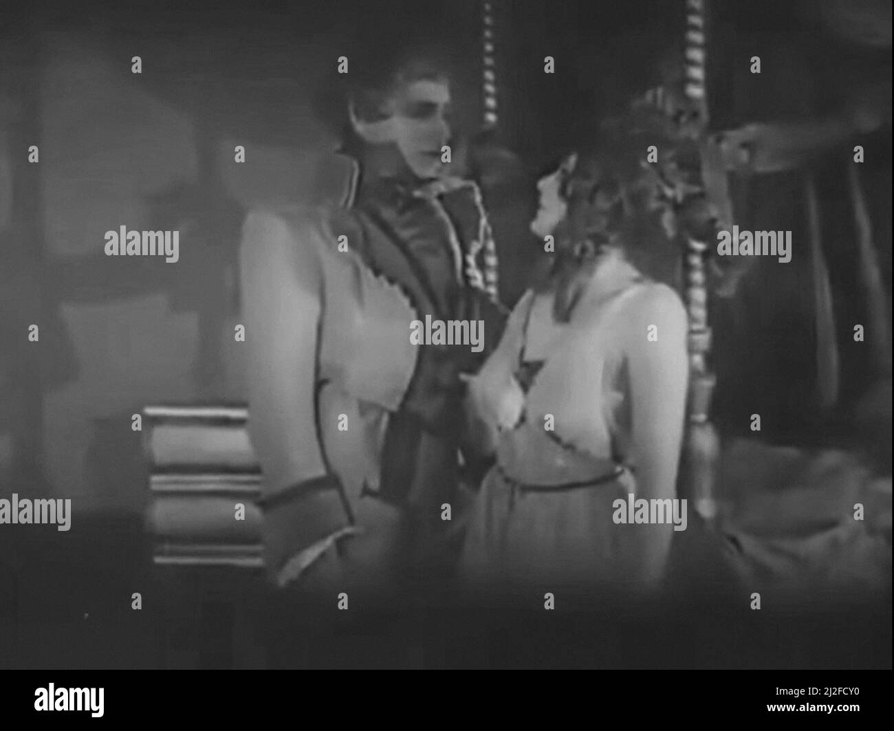 Vintage film still from the film Warning Shadows 1923 Stock Photo - Alamy