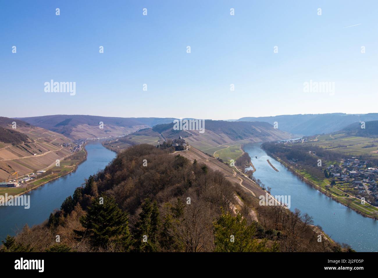 Valley river moselle city hi-res stock photography and images - Alamy