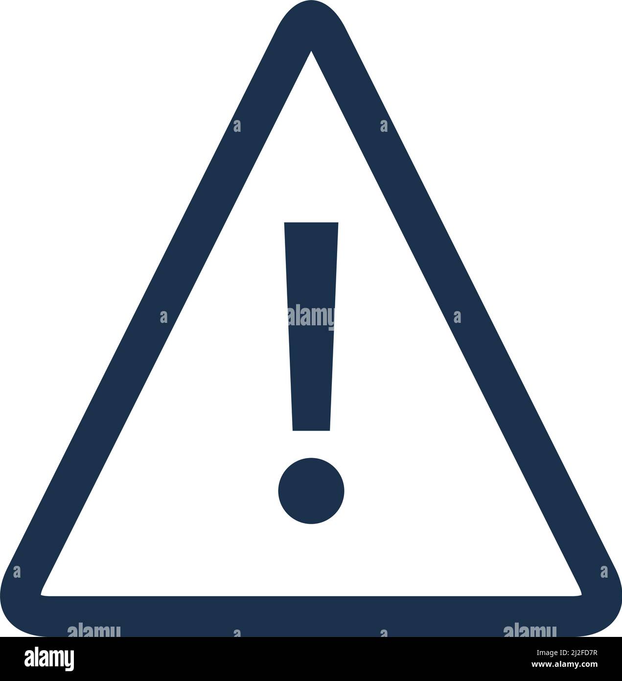 triangle alert signal Stock Vector Image & Art - Alamy