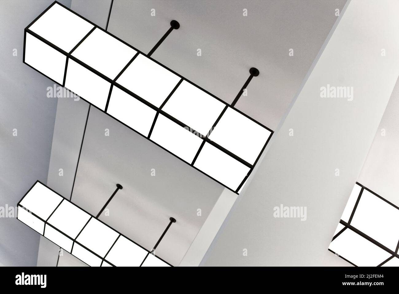 Original ceiling decoration inside a house Stock Photo - Alamy