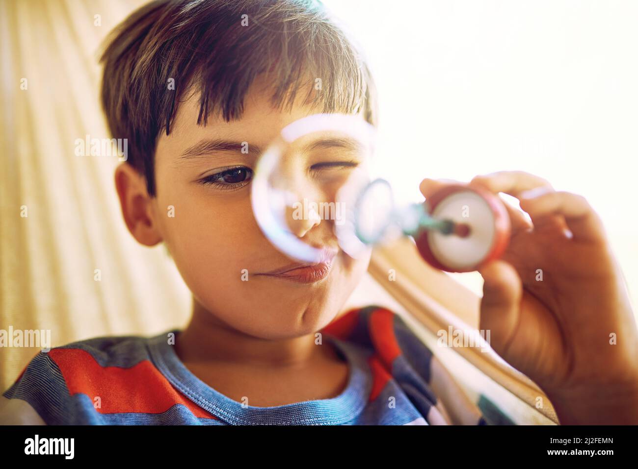 Happiness is in the small things in life hi-res stock photography and ...