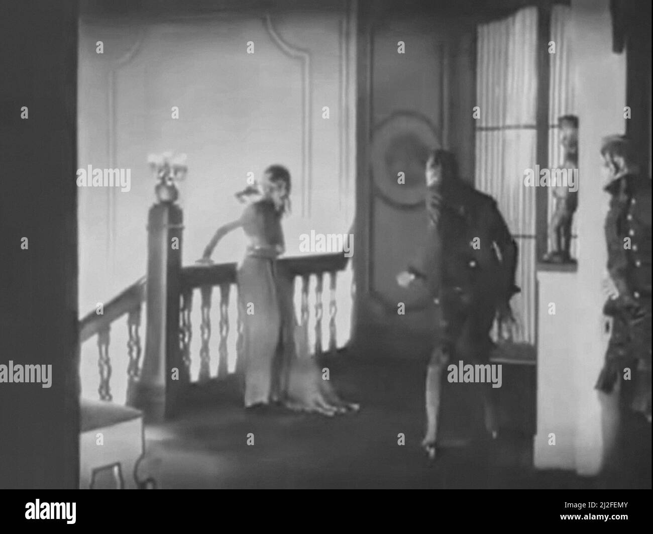 Vintage film still from the film Warning Shadows 1923 Stock Photo - Alamy