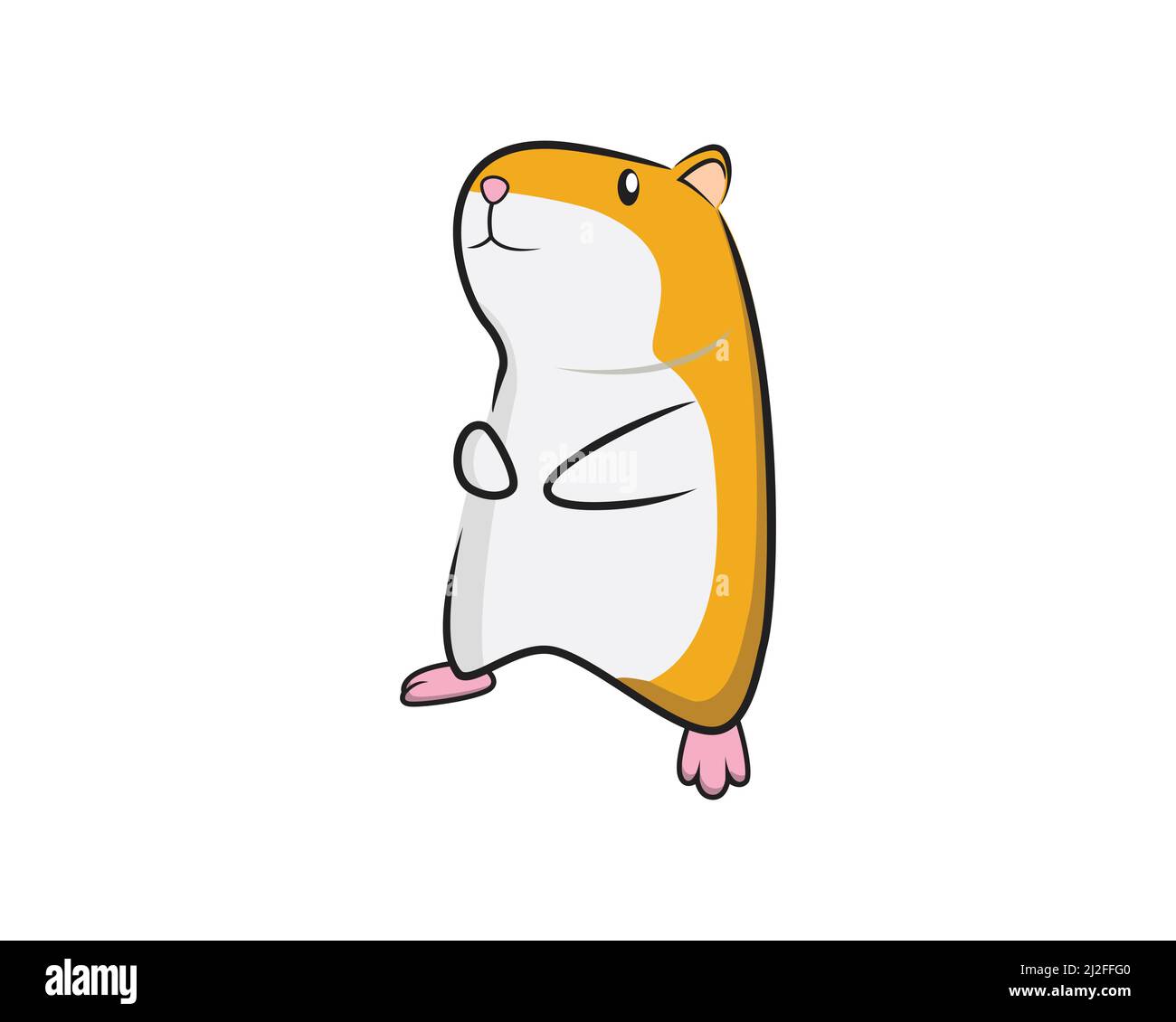 Cute and Attractive Hamster Vector Stock Vector Image & Art - Alamy