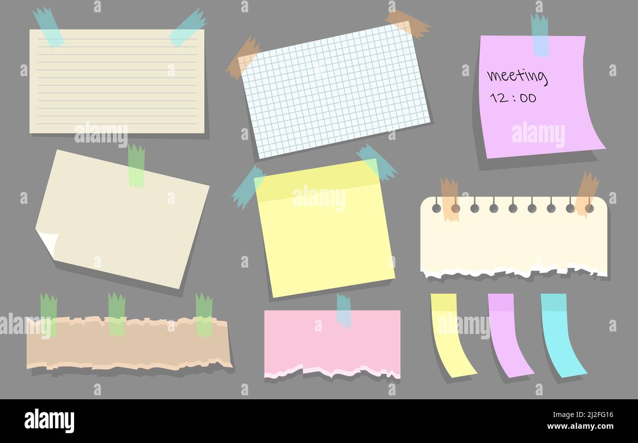 Torn notes hi-res stock photography and images - Alamy