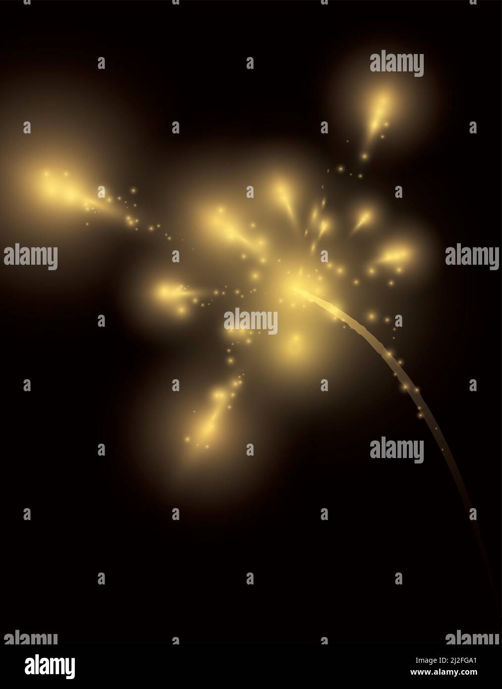 Illuminating flare Stock Vector Images - Alamy