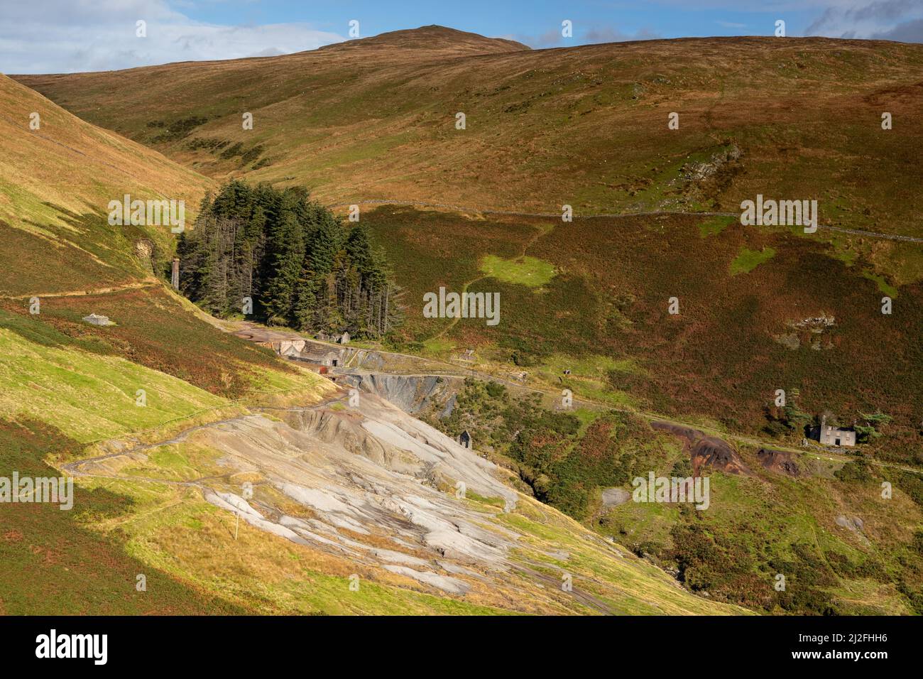 Snaefell mine, Isle of Man Stock Photo - Alamy