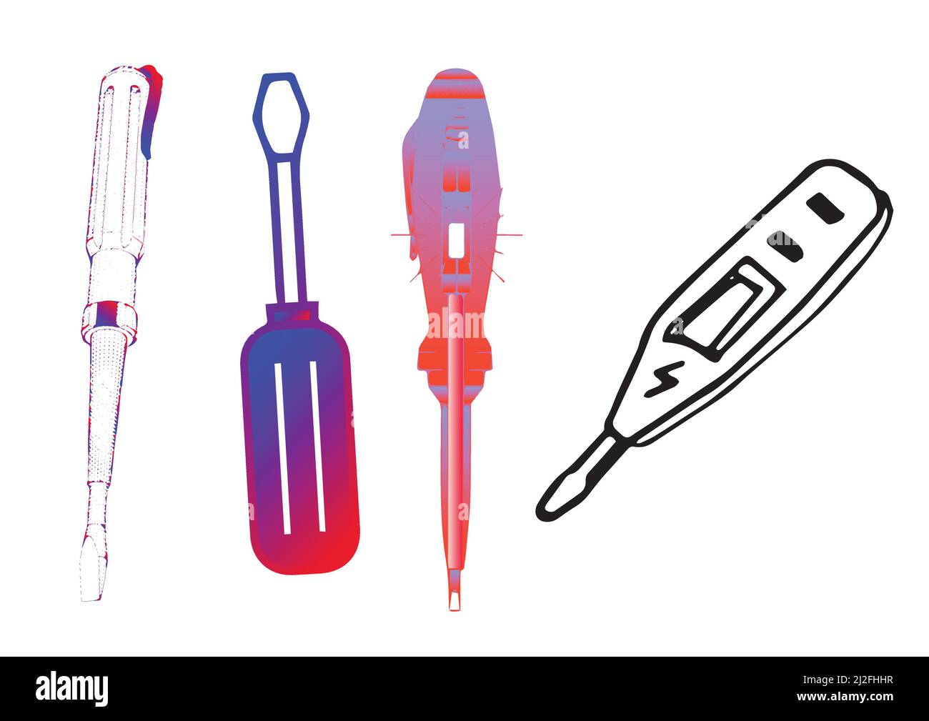 Electric line tester hi-res stock photography and images - Alamy