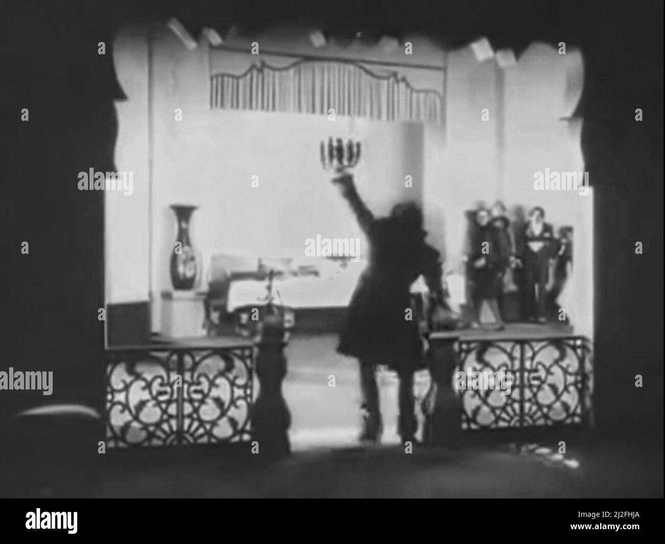 Vintage film still from the film Warning Shadows 1923 Stock Photo - Alamy