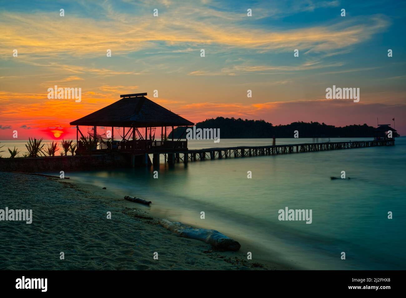 Kadidiri Paradise Resort and Dive Center lies directly on a white sand ...