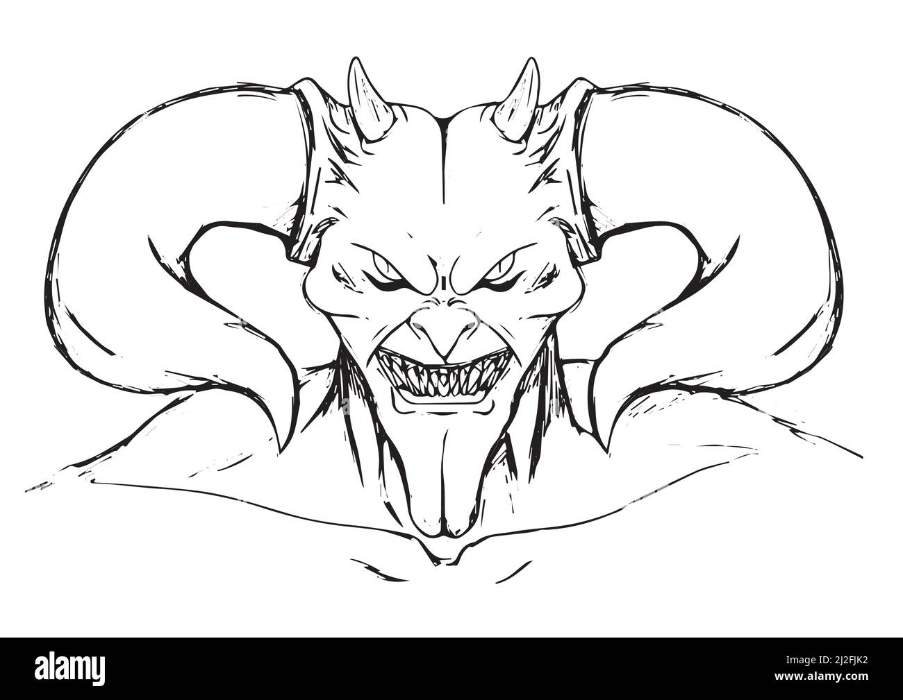 How to make a monster Black and White Stock Photos & Images - Alamy