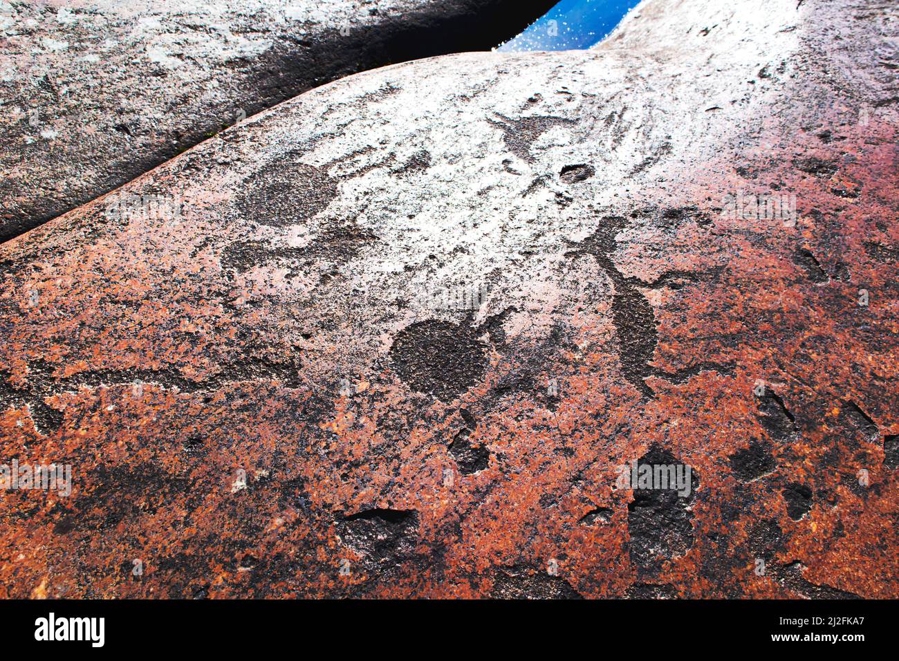 Neolithic rock art carved hi-res stock photography and images - Alamy
