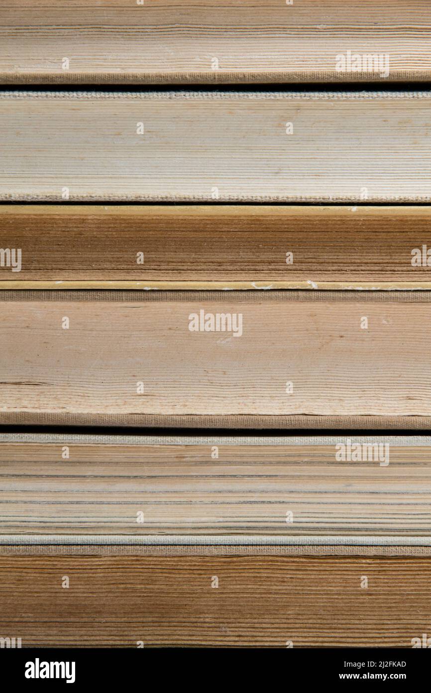 Side view composition with books Stock Photo - Alamy