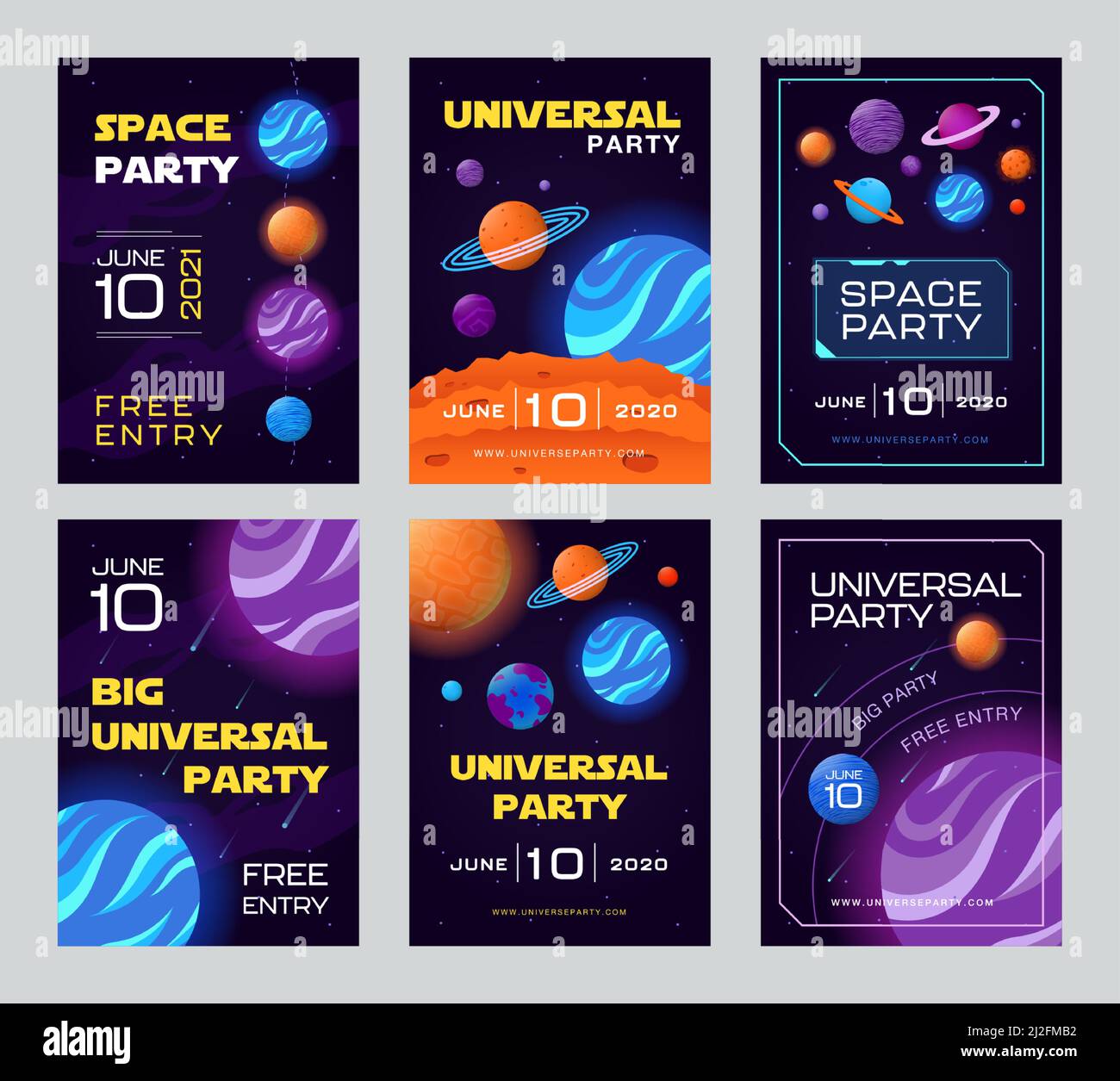 Science fiction advertising Stock Vector Images - Alamy