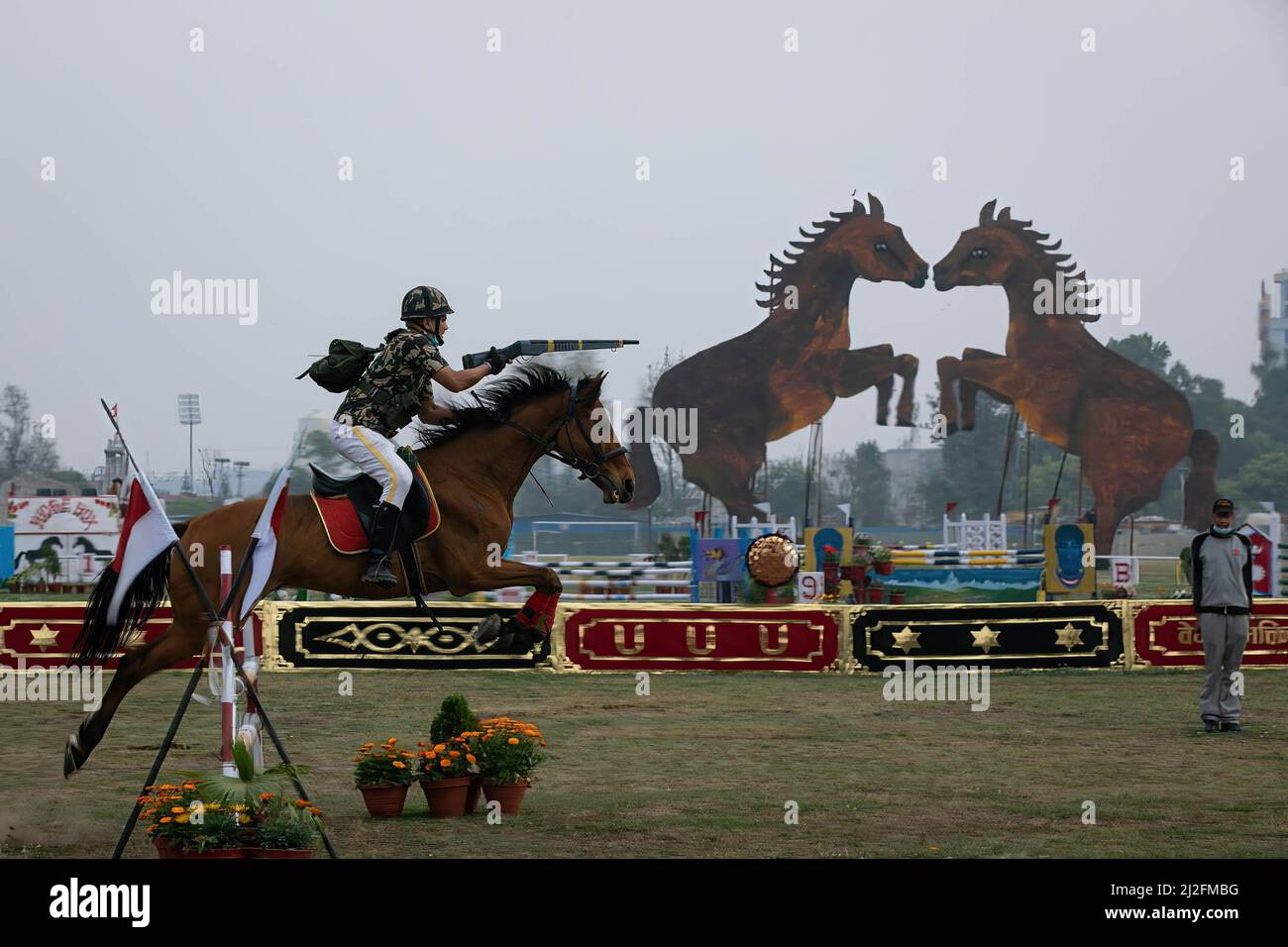 Nepal cavalry grounds hi-res stock photography and images - Alamy