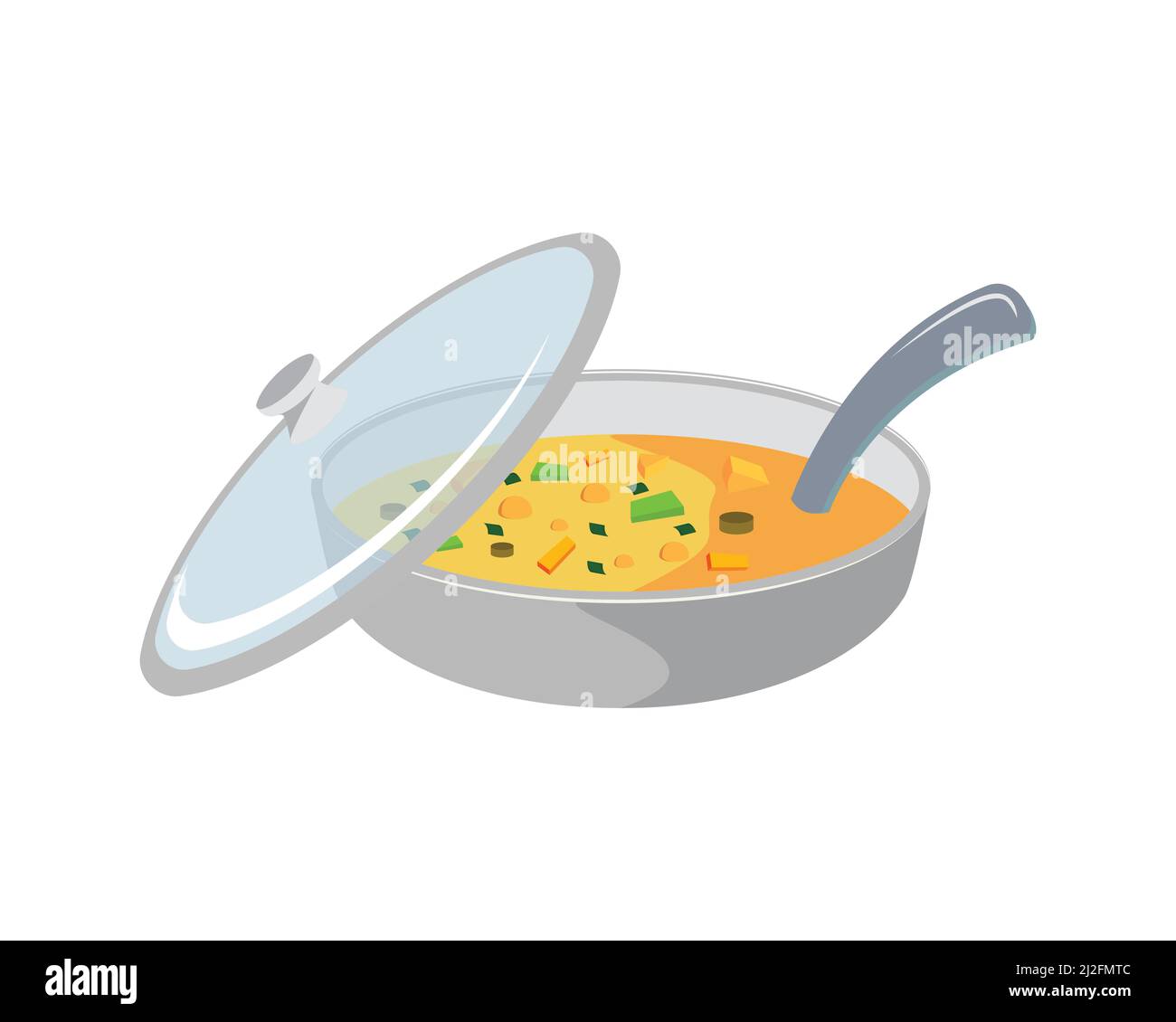 Fresh hot pot ingredients Stock Vector Images - Alamy