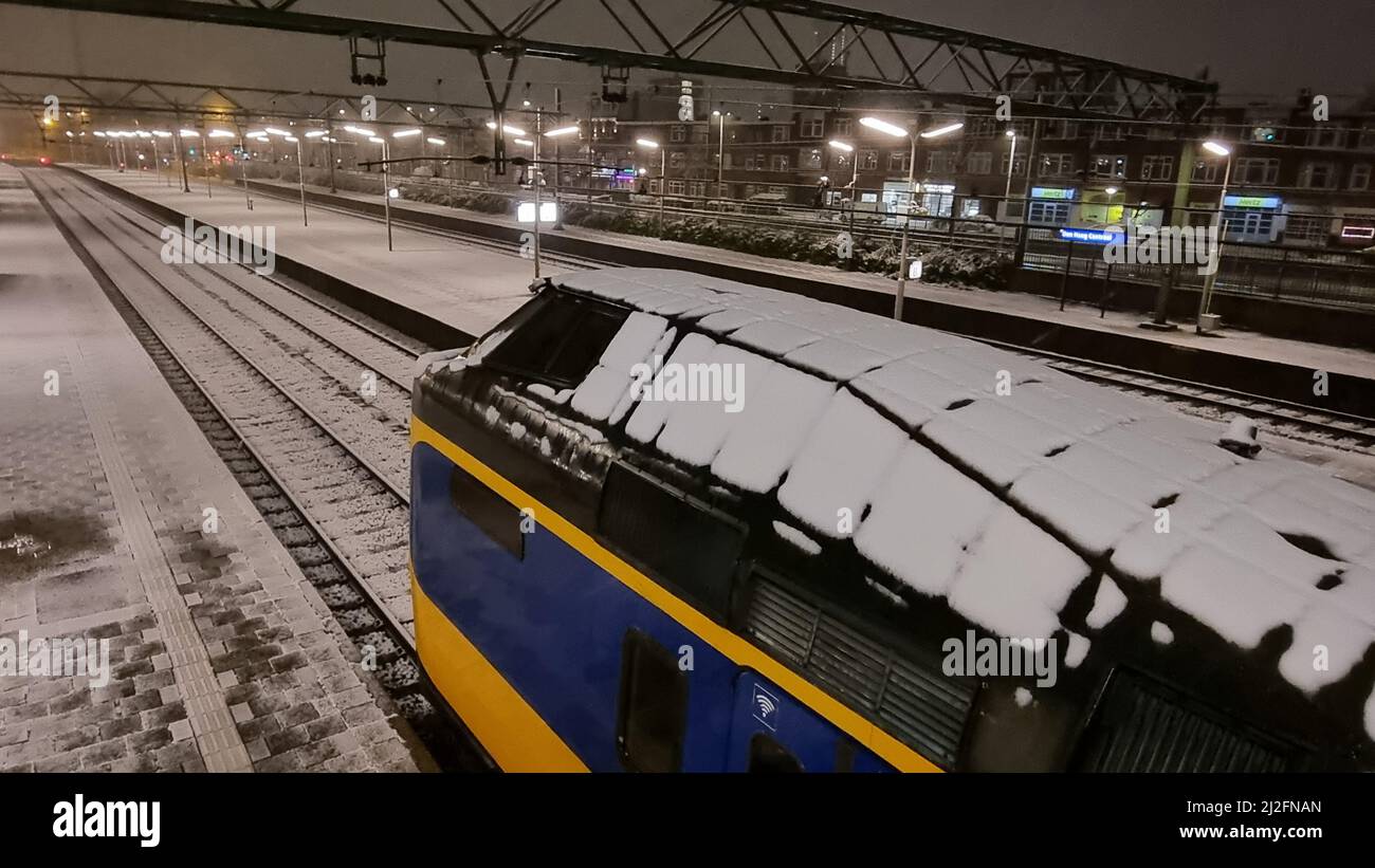 2022-04-01 04:15:36 01-04-2022 THE NETHERLANDS - The first snow of the ...