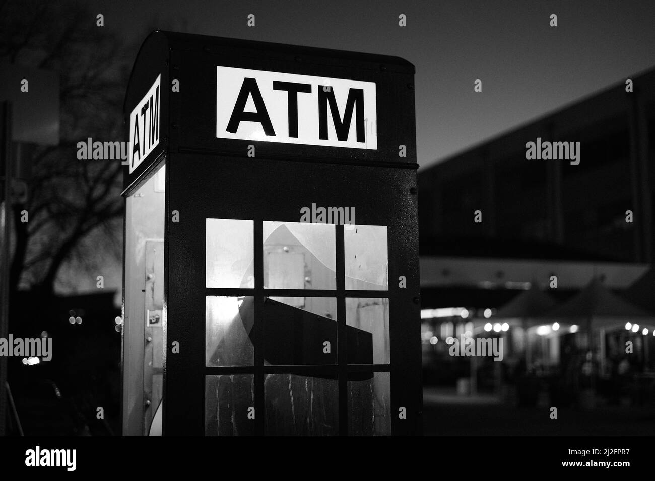 Old atm Black and White Stock Photos & Images - Alamy