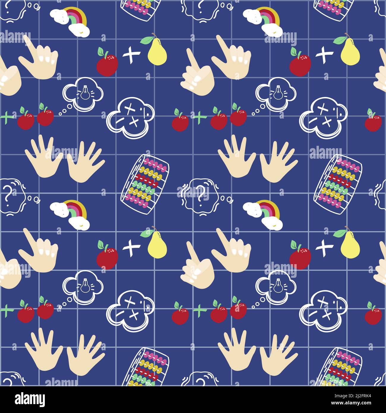 Seamless element pattern for mental math school. A course in math and ... Seamless element pattern for mental math school. A course in math and ...