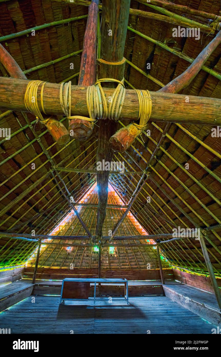 Dero traditional meeting house Taken @Lengkeka village, Central Lore ...