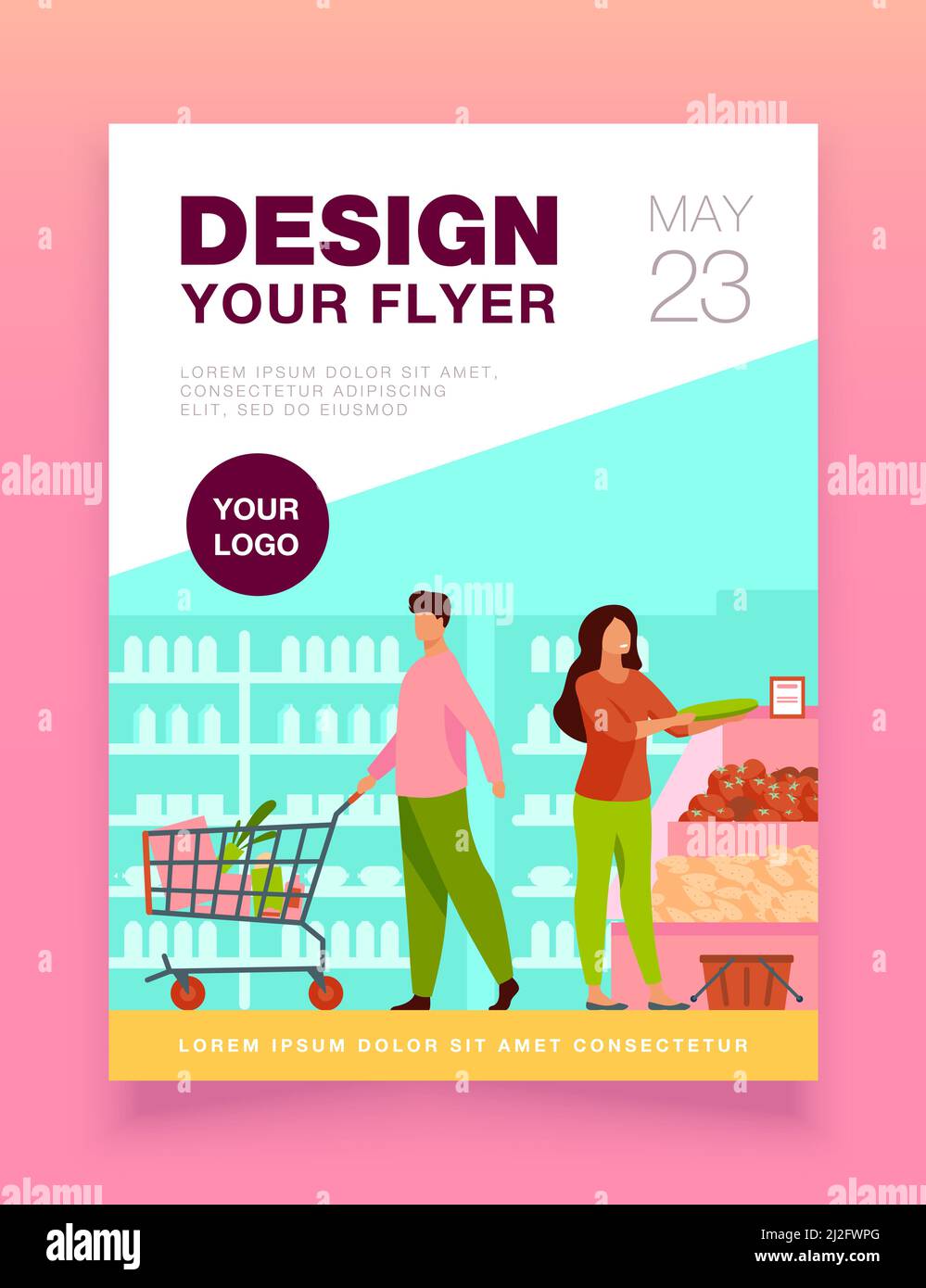 Choosing products Stock Vector Images - Alamy