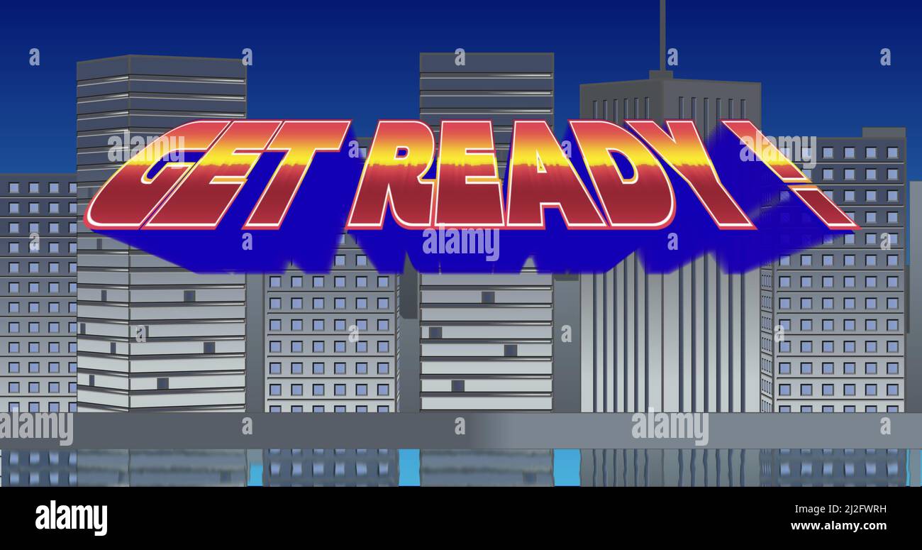 Get Ready! sign Stock Photo - Alamy