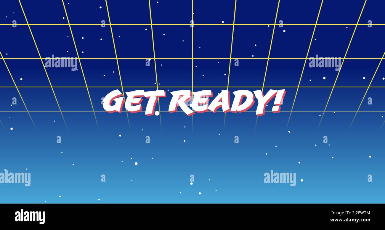 Get Ready! sign Stock Photo - Alamy