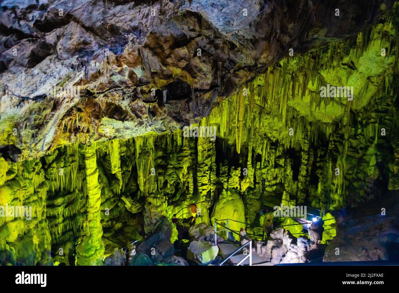 Ancient Minoan sacred Psychro cave where god Zeus was born. crete ...