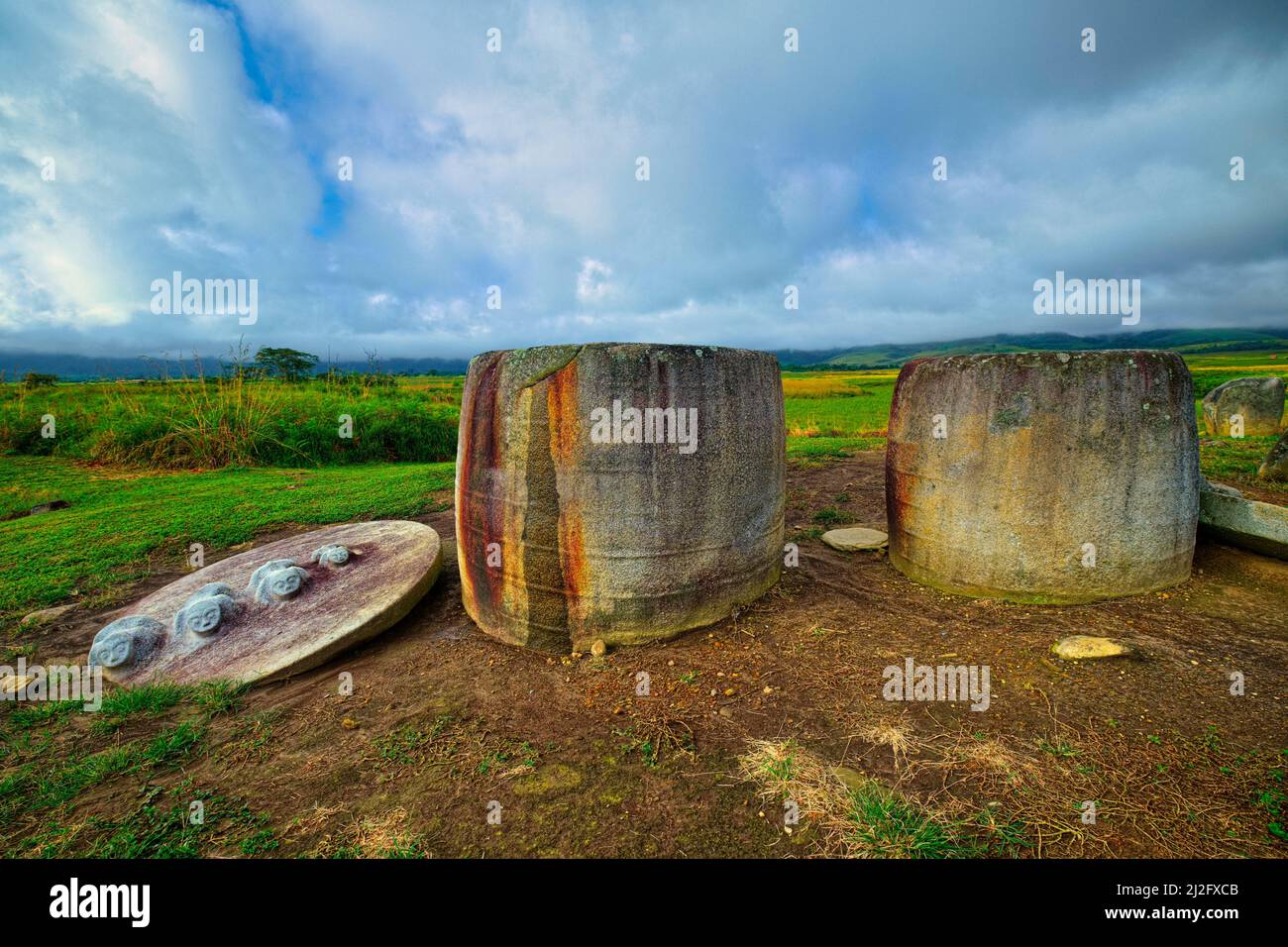 The caretaker of the Pokekea said that at this site, there were 8 ...