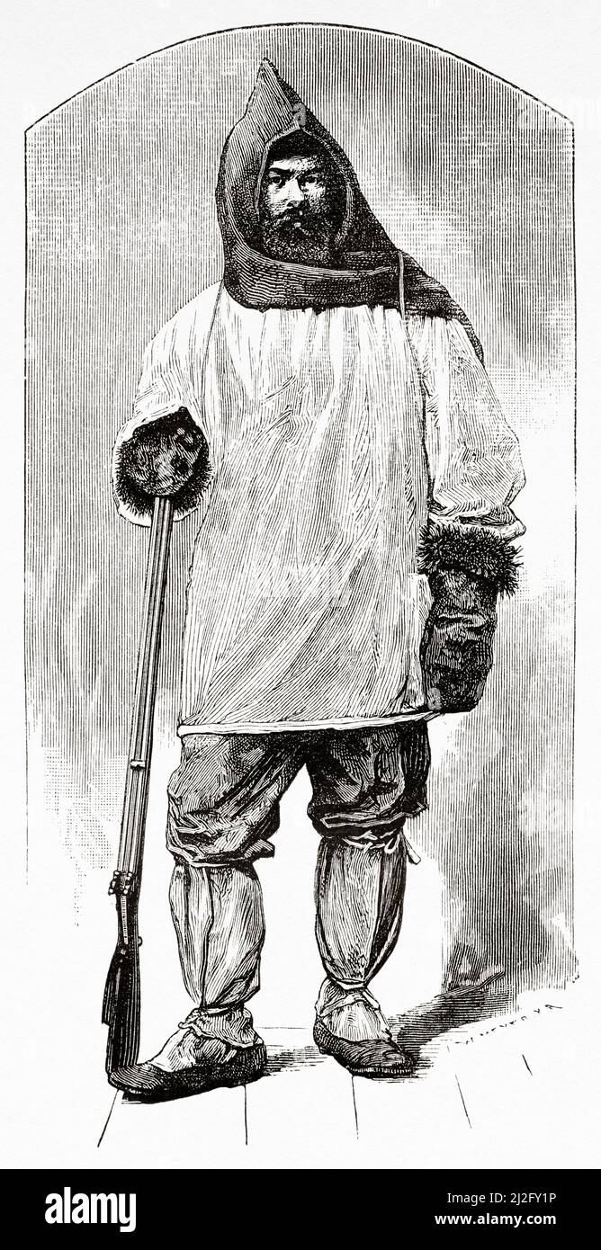 Winter clothes for the crew of the SS Vega. Arctic, Russia. The Voyage ...