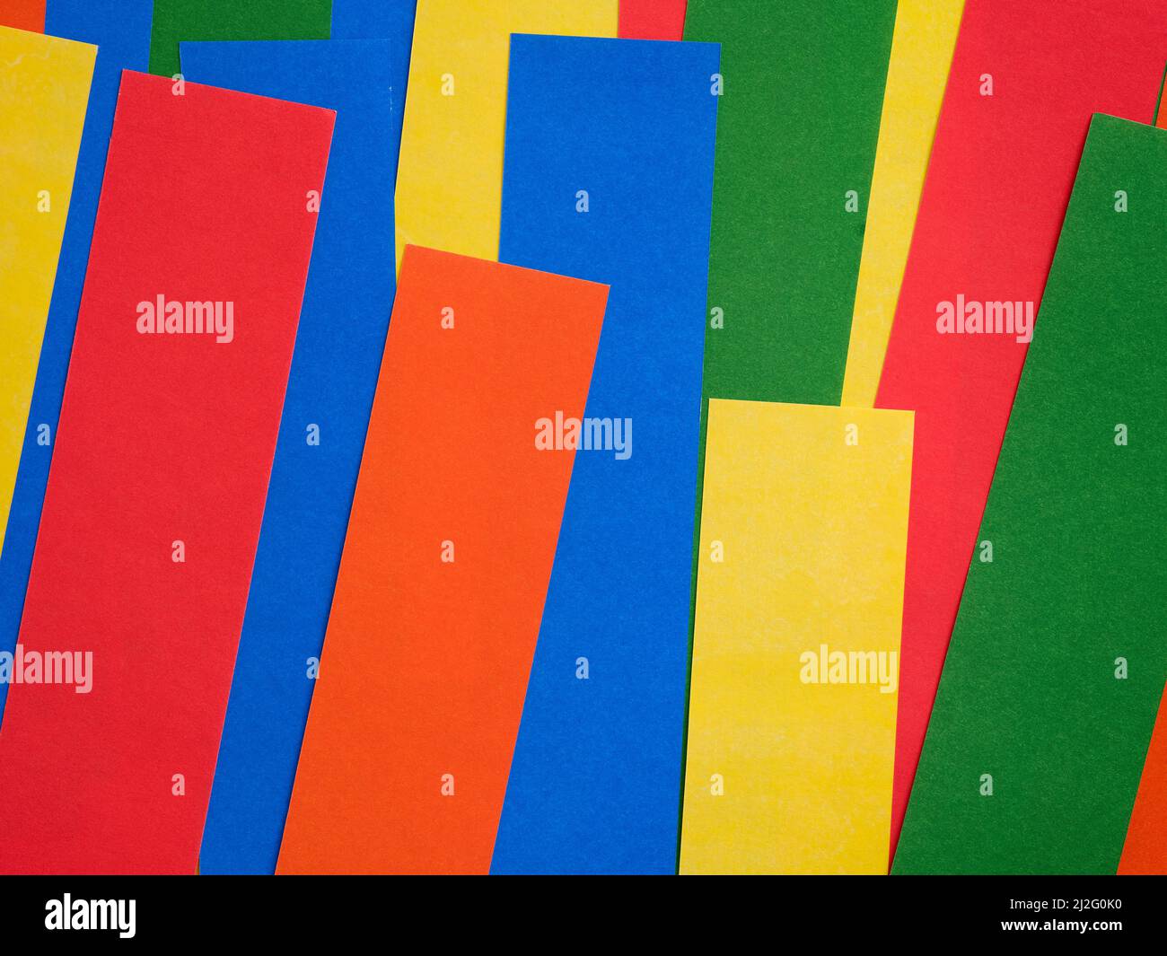 Multicolour paper strip background. Full frame Stock Photo - Alamy
