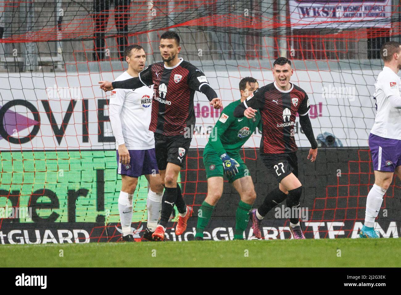 Ingolstadt, Germany. 01st Apr, 2022. Soccer: 2nd Bundesliga, FC ...