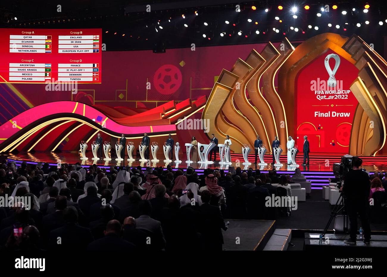 World cup qatar 2022 group tables hi-res stock photography and images ...